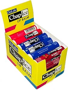 Amazon.com: CHAP-ICE Assorted Lip Balm with Display Box, Moisture SPF ...