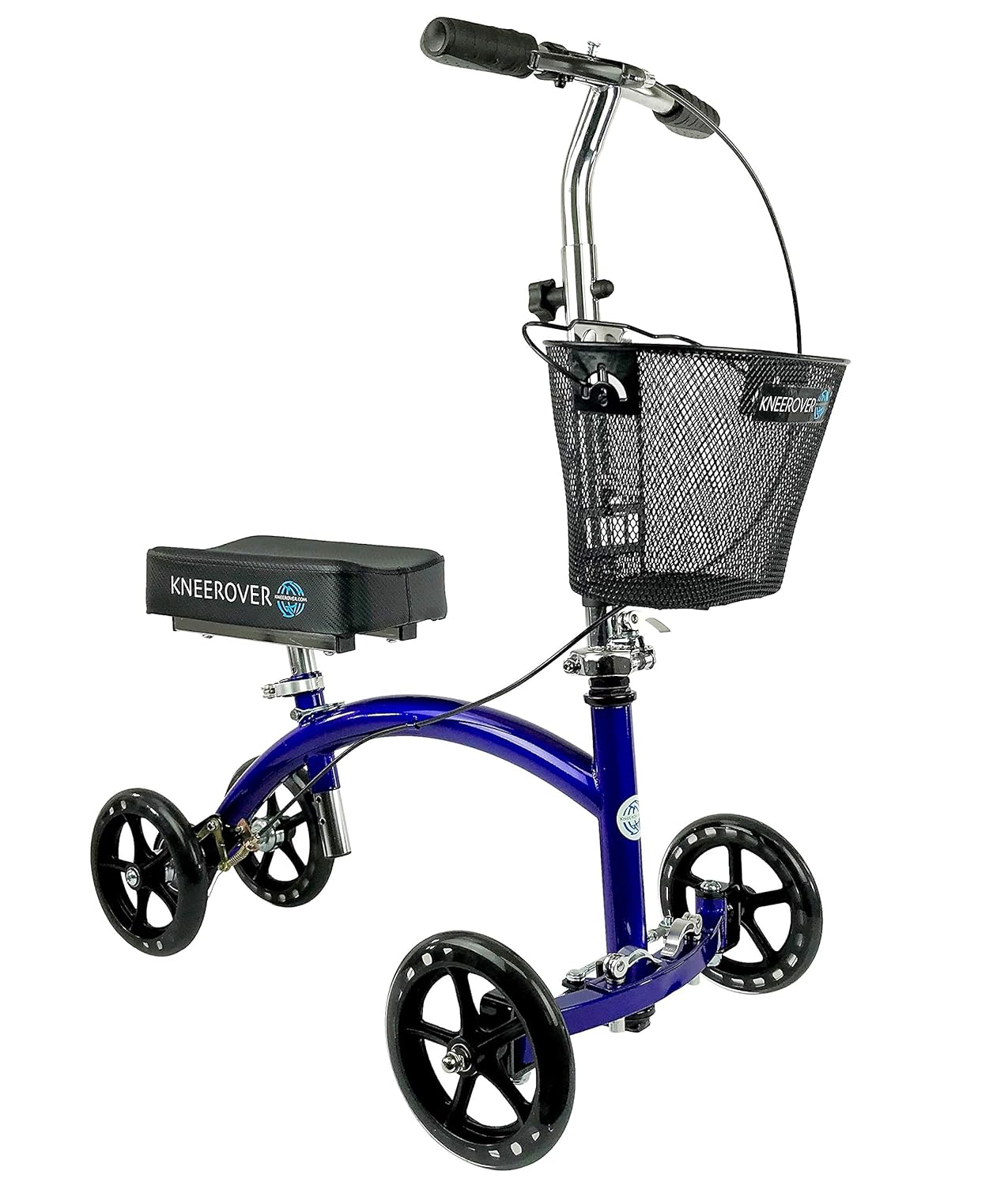 KneeRover Deluxe Steerable Knee Walker Knee Scooter Knee Cycle Leg ...