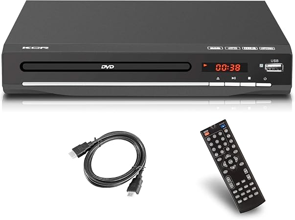 Reproductor de DVD de 225 mm, multirregión libre (1-6), puerto HDMI ...