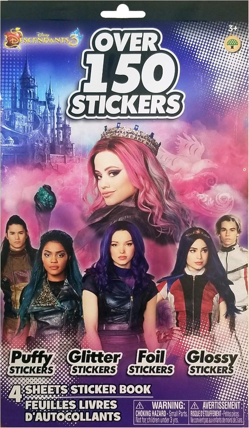 Amazon.com: Descendants 3 Movie Sticker Book Over 150 Stickers ...