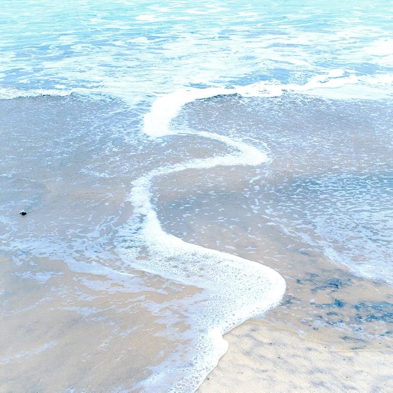 Amazon.com: Ocean Wave Swirl Square Fine Art Photograph: Handmade