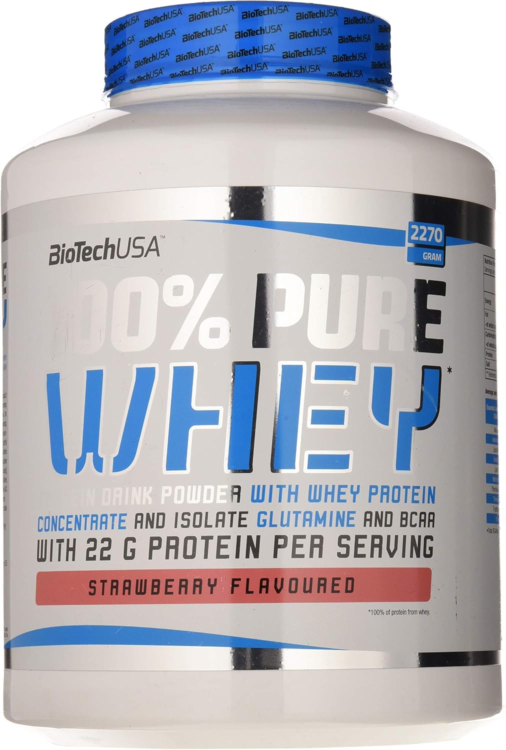 BioTechUSA 100% Pure Whey Protein Complex with Added Amino acids and ...