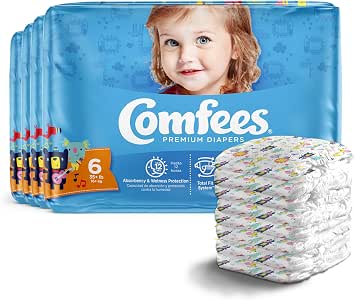 Amazon.com: Comfees Premium Baby Diapers with Total Fit System for Boys ...