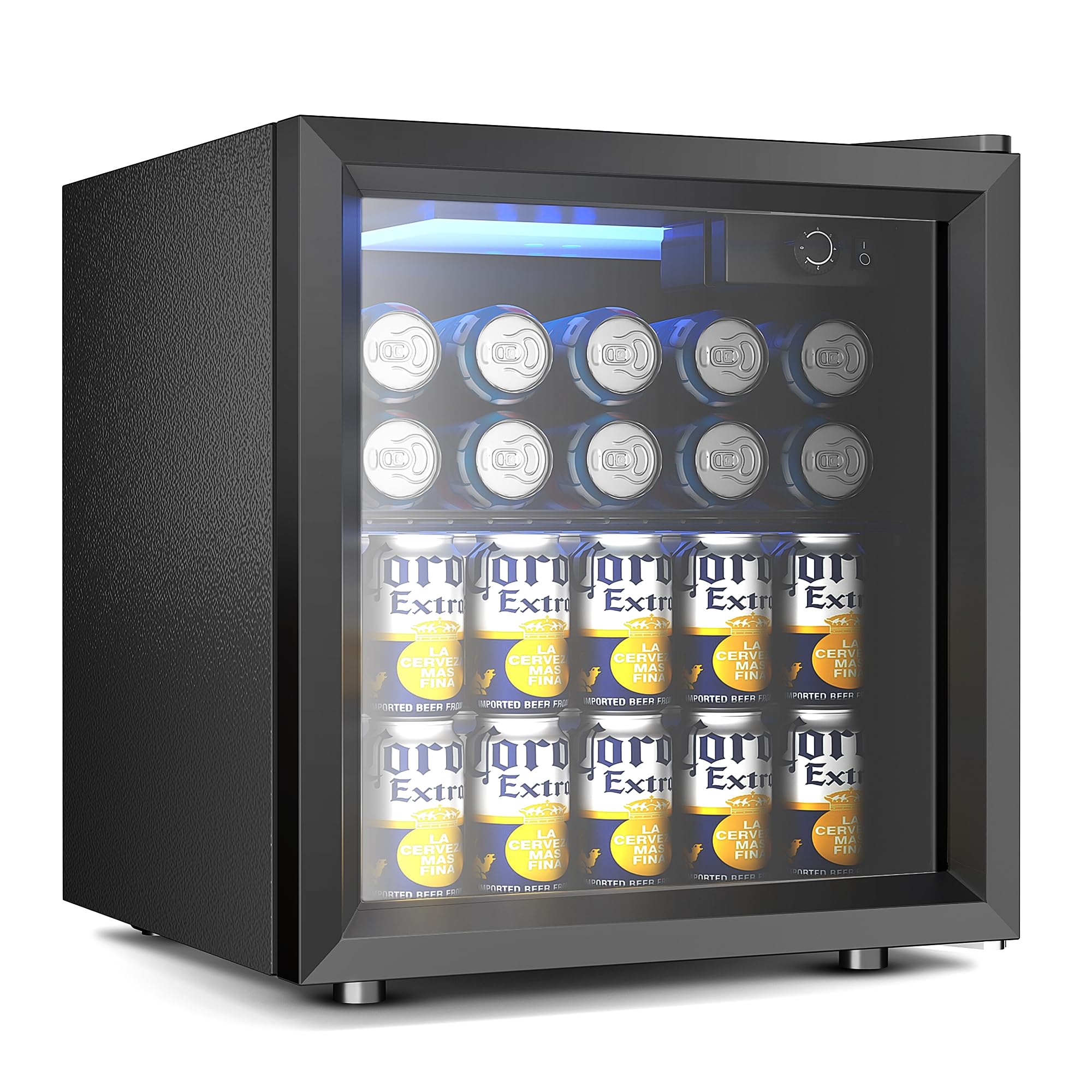 Mua 48 Can Beverage Refrigerator cooler-Mini Fridge Glass Door for Beer ...