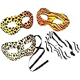 Amazon.com: Animal Print Masks Package of 12 : Clothing, Shoes & Jewelry