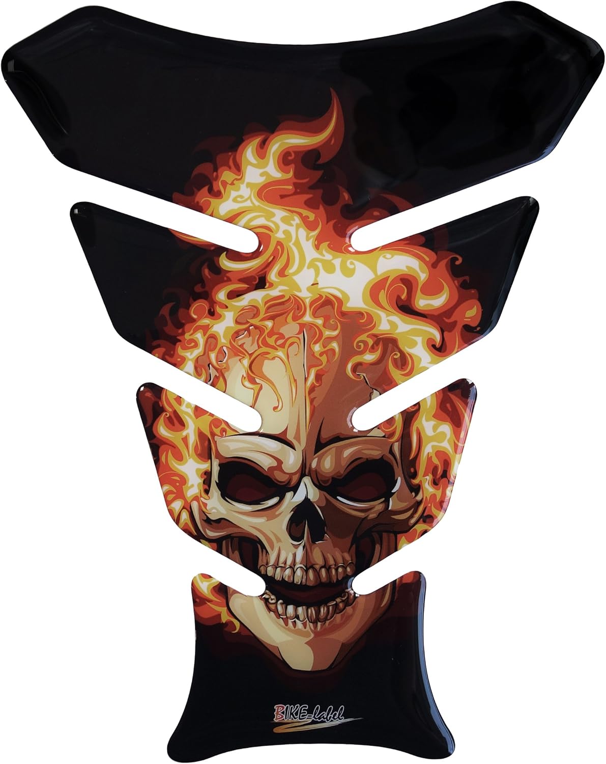 Tankpad 3D 500413 Ghost Rider Tank-Schutz für Motorrad-Tank: Amazon.de ...