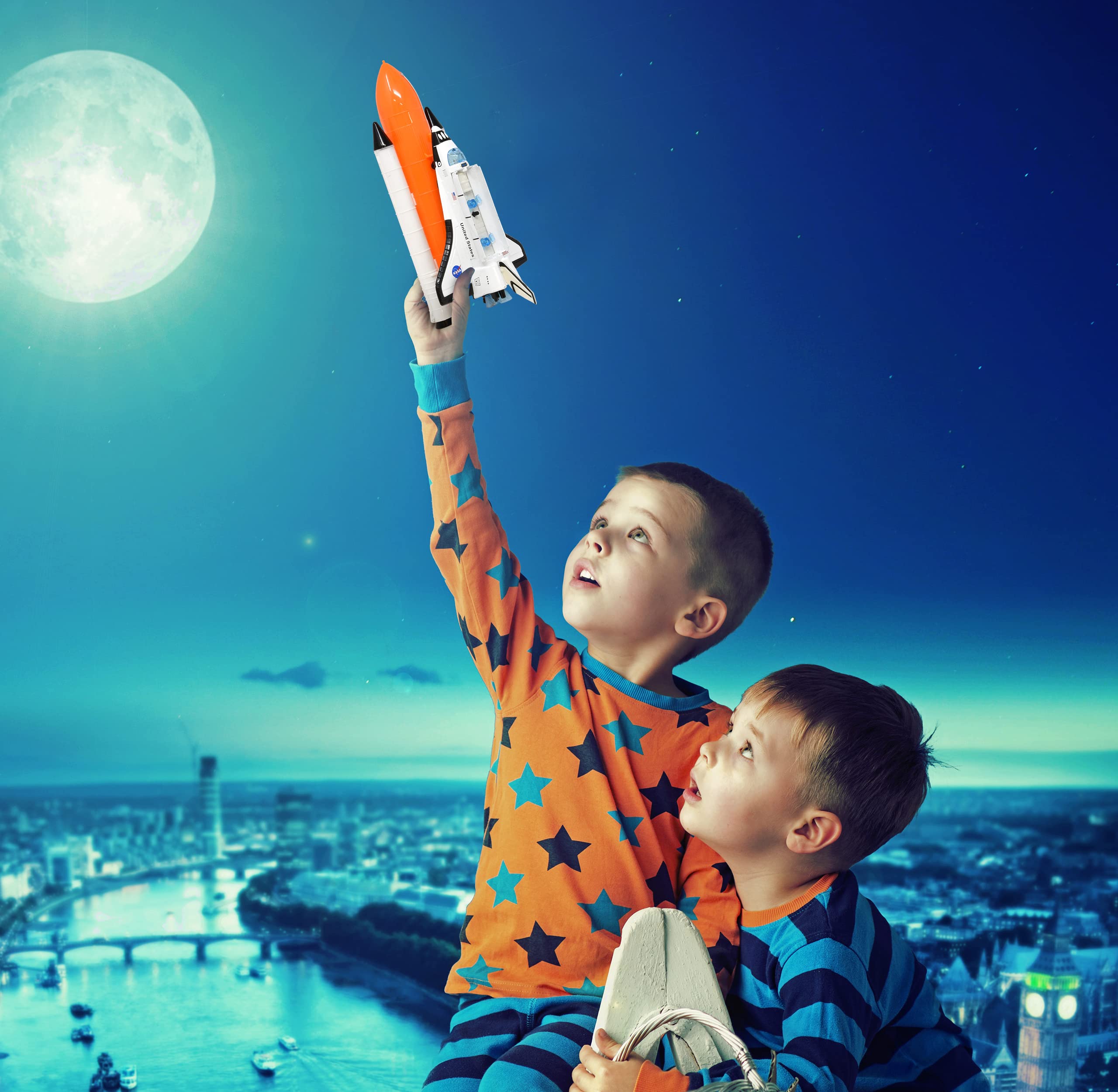 Mua Number 1 In Service NASA Space Shuttle Toy for Kids Pretend Play 2 ...