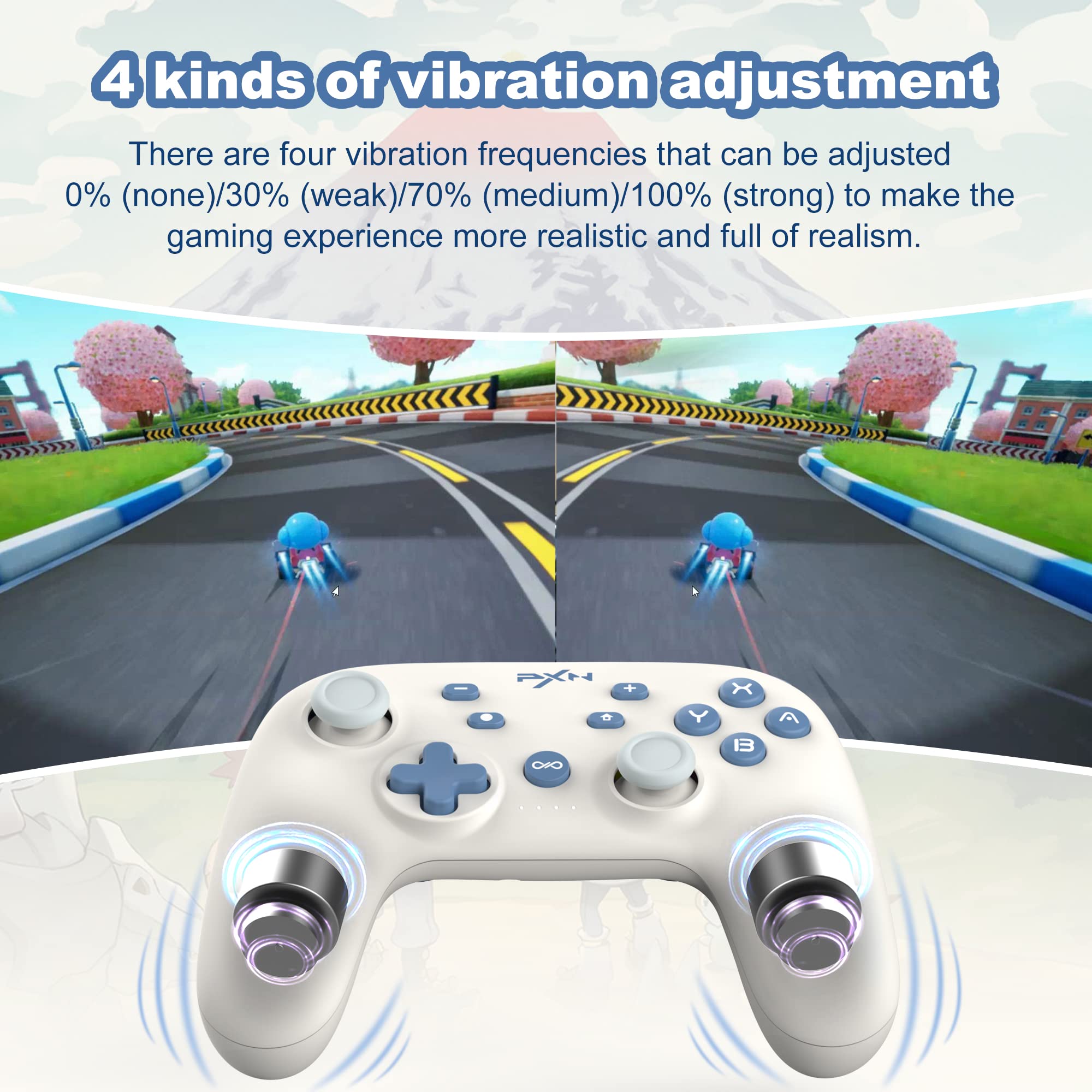 Mua PXN Switch Controller - Wireless for Switch/Lite/OLED with APP Programmable Turbo Gyro Axis ...