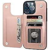 Amazon.com: LOHASIC for iPhone 15 Pro Max Wallet Case, 5 Card Holder ProMax Phone Cover to Men ...
