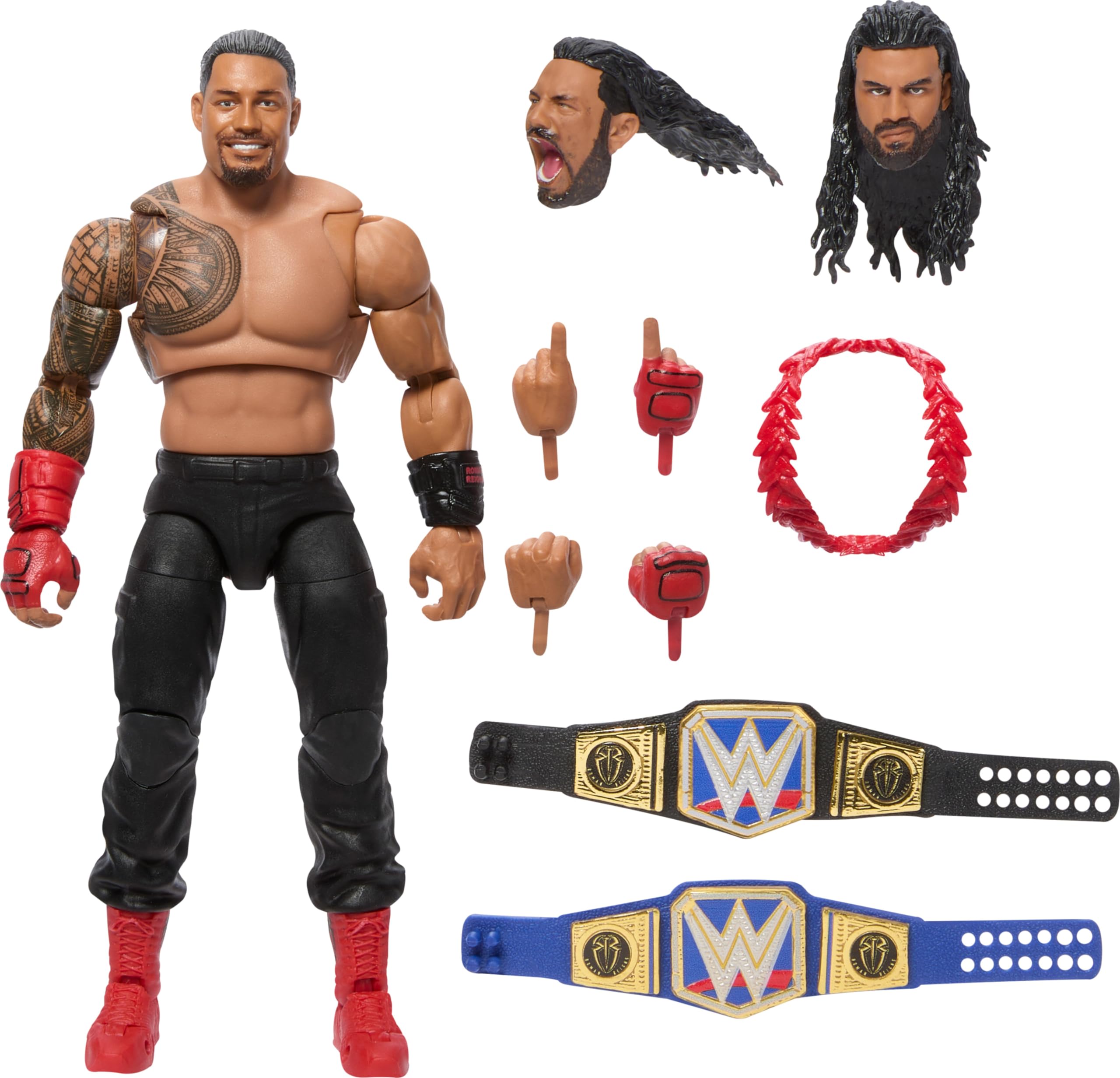 Mattel WWE Ultimate Edition Action Figure & Accessories Set, Roman ...