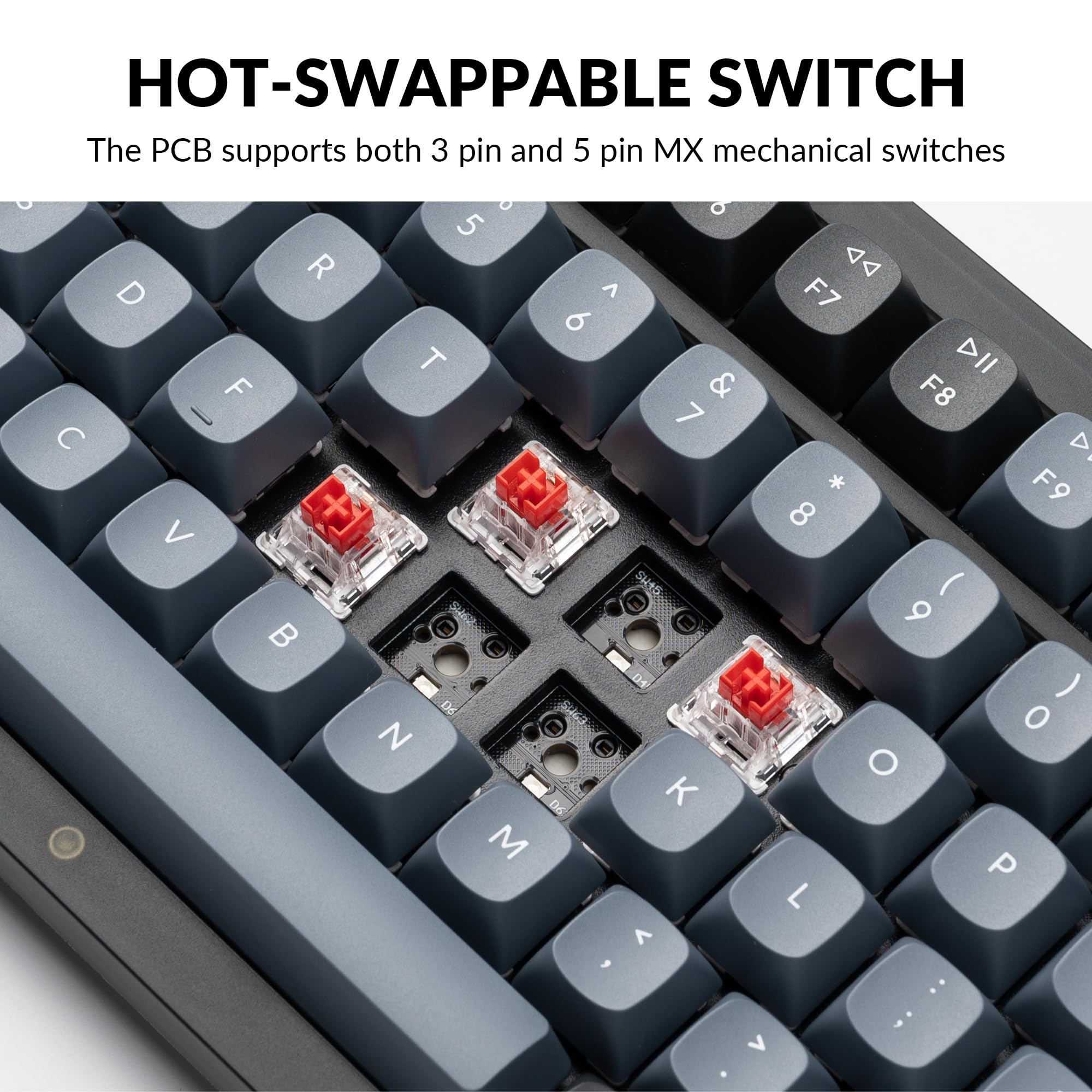 Mua Keychron V5 Wired Custom Mechanical Keyboard, 96% Layout QMK/VIA ...