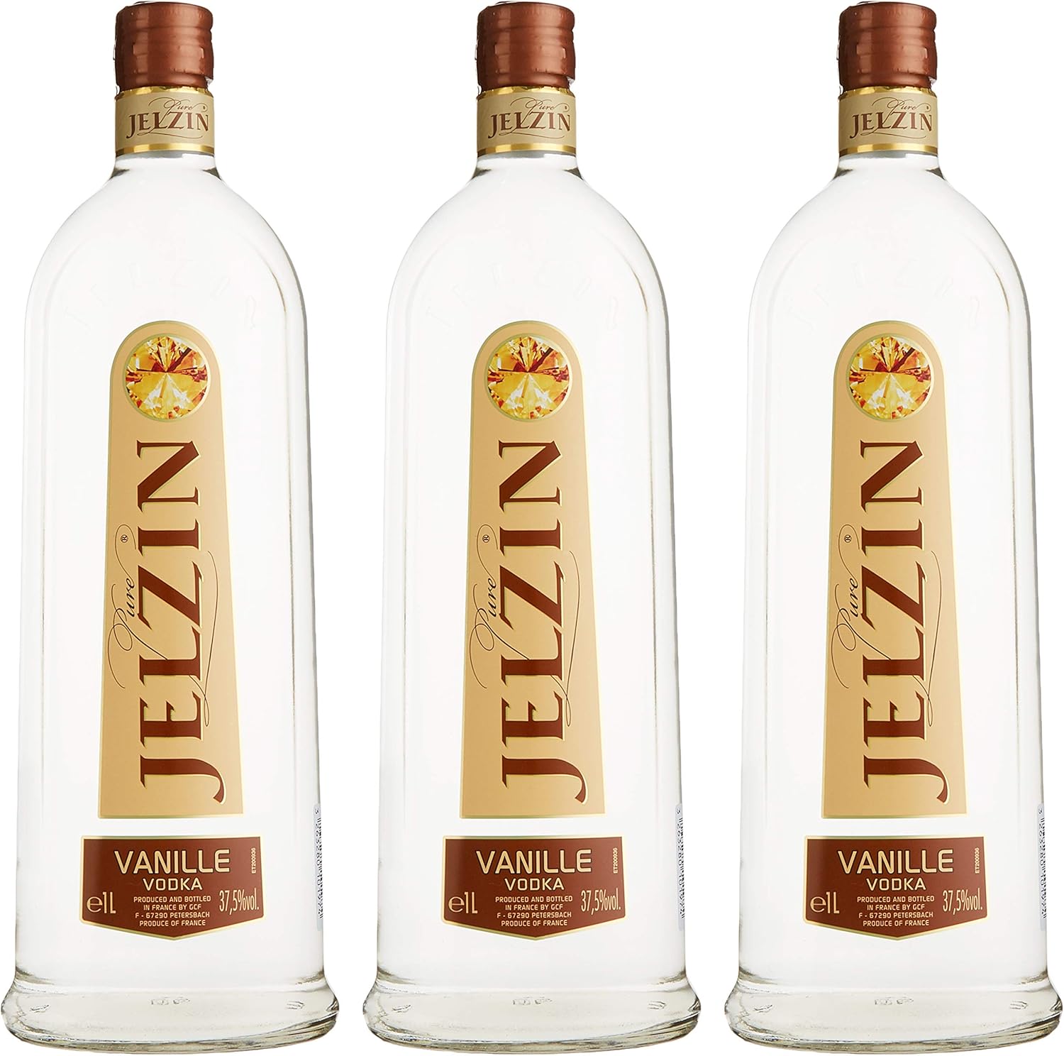 Jelzin Vodka Vanille (3 x 1 l): Amazon.de: Bier, Wein & Spirituosen