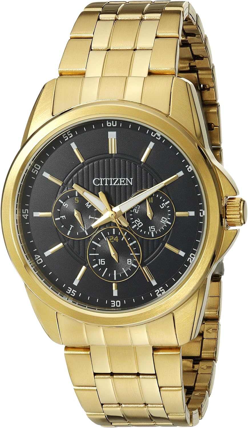 Citizen AG8342-52L - Reloj de cuarzo para hombre con horario de 12/24 ...