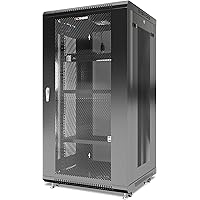 Amazon.com: Sysracks - Wall Mount Server Rack - Locking Network Cabinet - AV Enclosure - Vented ...