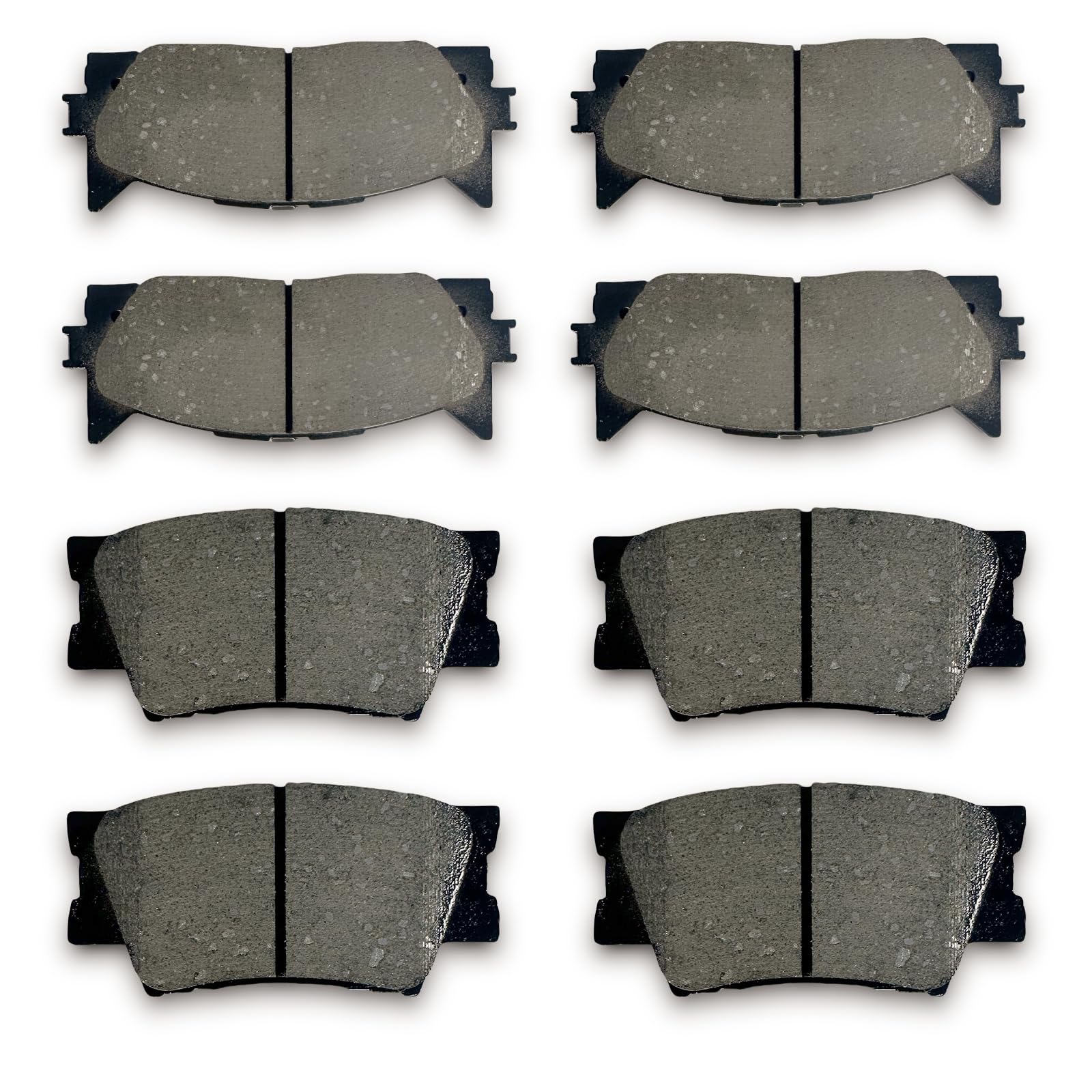 TALAMOYI D1293 D1212 Front & Rear Ceramic Disc Brake Pads Kit For Lexus ES350 2007-2018,For ...