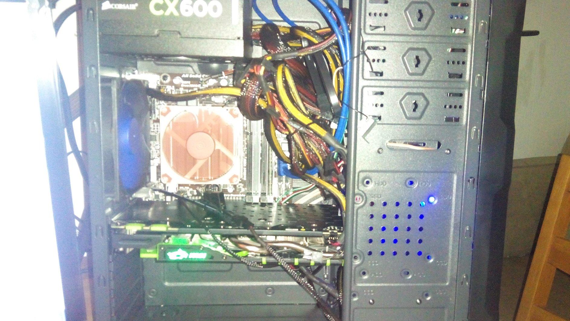 VIVO ATX Mid Tower Computer Gaming PC Case / Black Desktop Shell / 3 ...