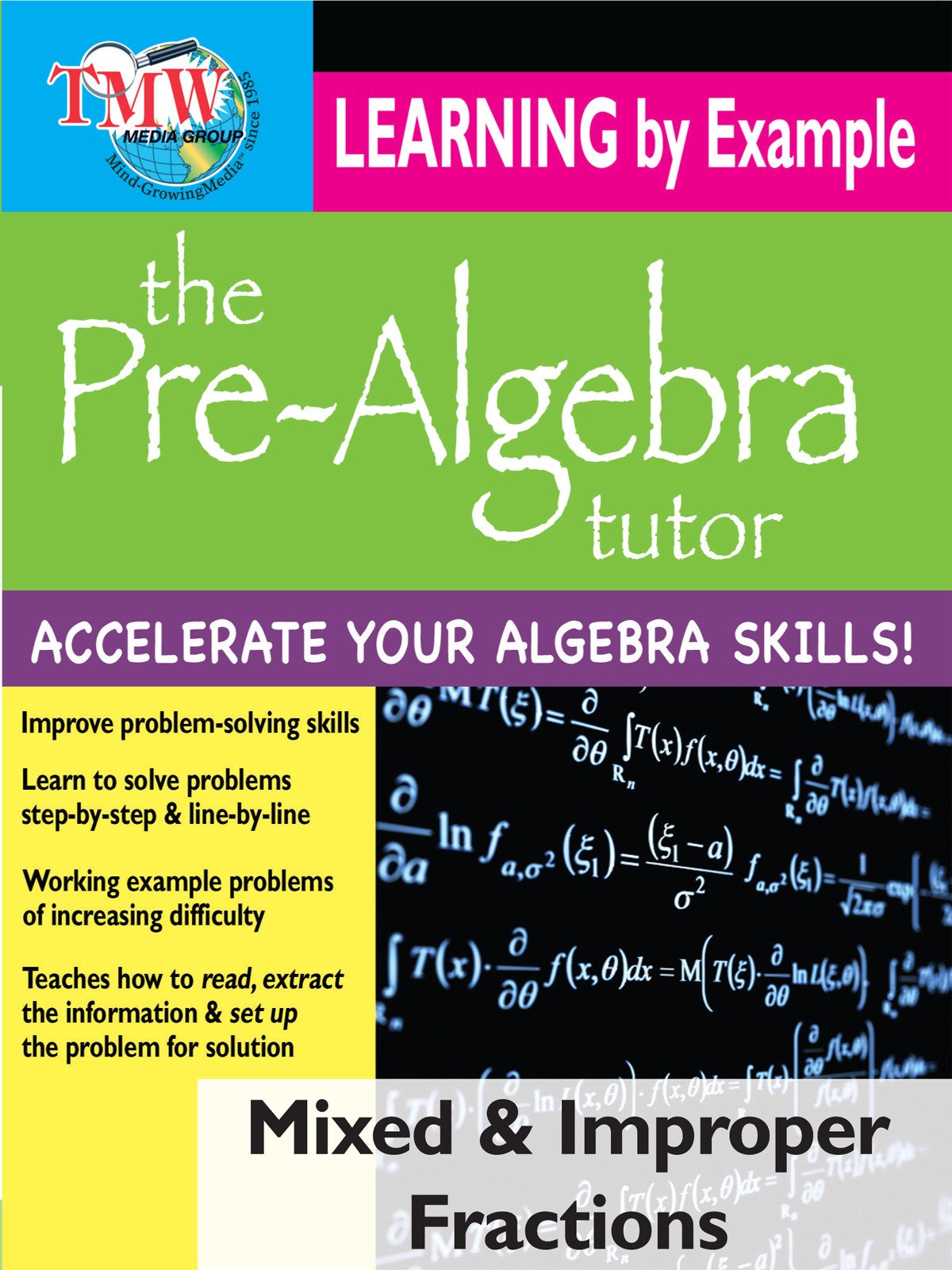 Amazon.com: Pre-Algebra Tutor: Learning By Example - Mixed and Improper ...