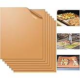 Amazon.com: SKYBD Copper Grill Mat for Outdoor Grill (Set of 3), Non ...