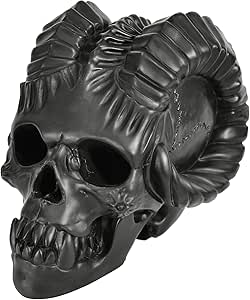 Amazon.com : Myard Fireproof Demon Fire Pit Skull (Hollow, Flame from ...