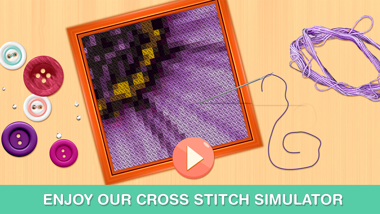Insane Colourful Dash Cross Stitch Simulator Game For Boys And Girls ...