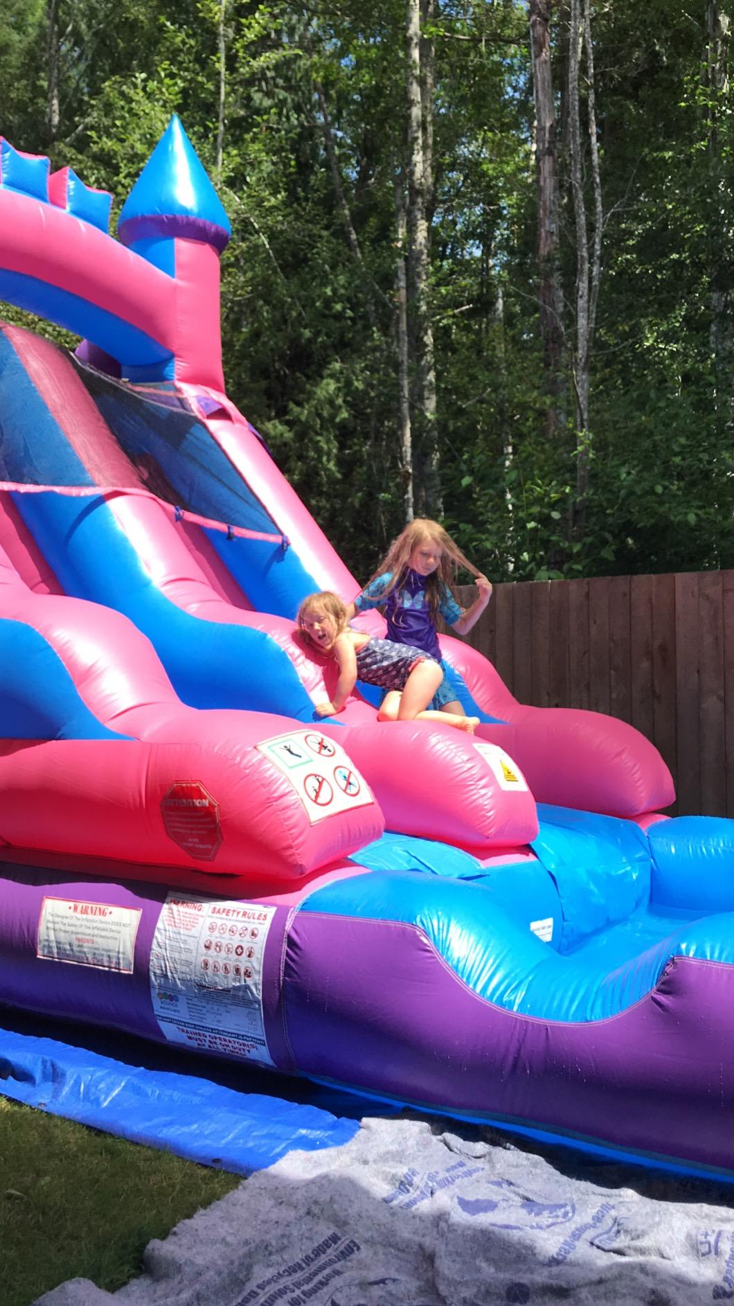 $37/mo - Finance Pogo Bounce House Inflatable Water Slides for Kids ...