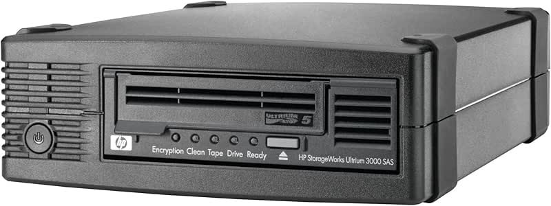 HP StoreEver LTO-5 Ultrium 3000 SAS Tape Drive in 1U Rack-mount: Amazon ...