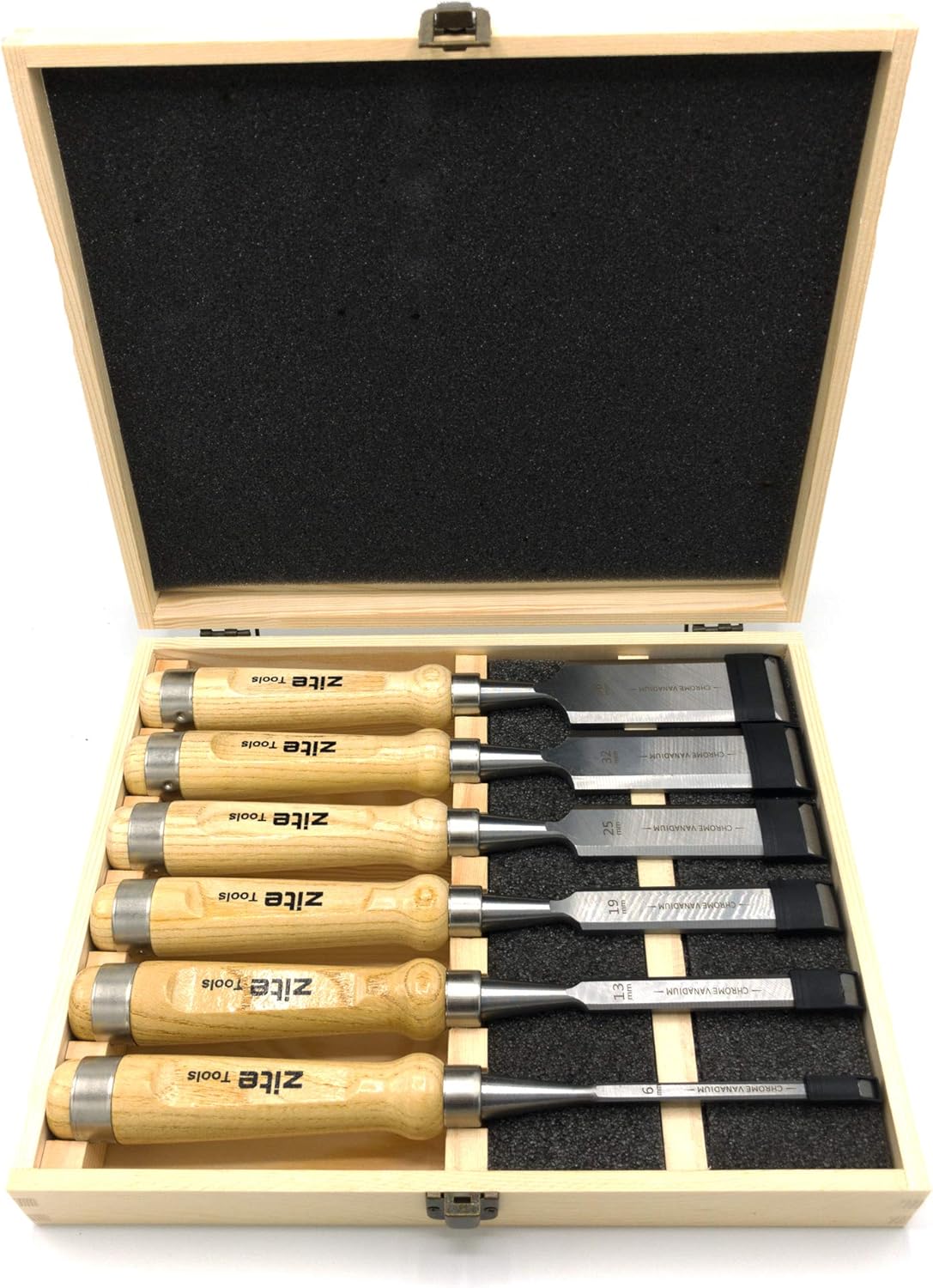 Zite Tools high Quality Chisel Set for Woodwork – 6 chisels & 2 ...