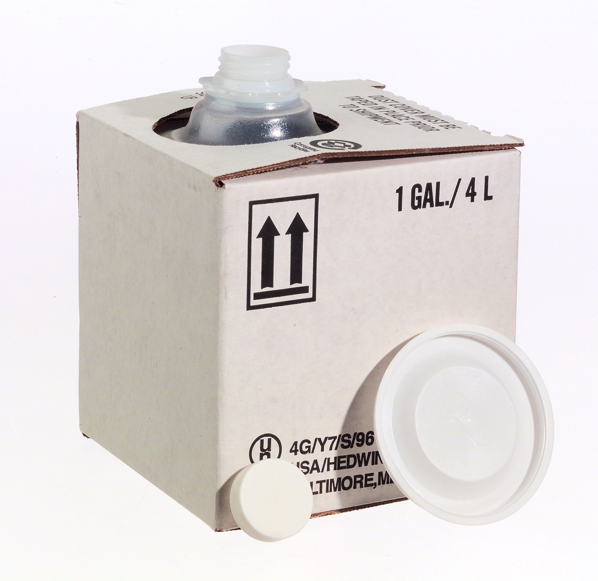 Buy Qorpak PLC-03457 LDPE 32oz Natural Cubitainer, with Carton and 38 ...