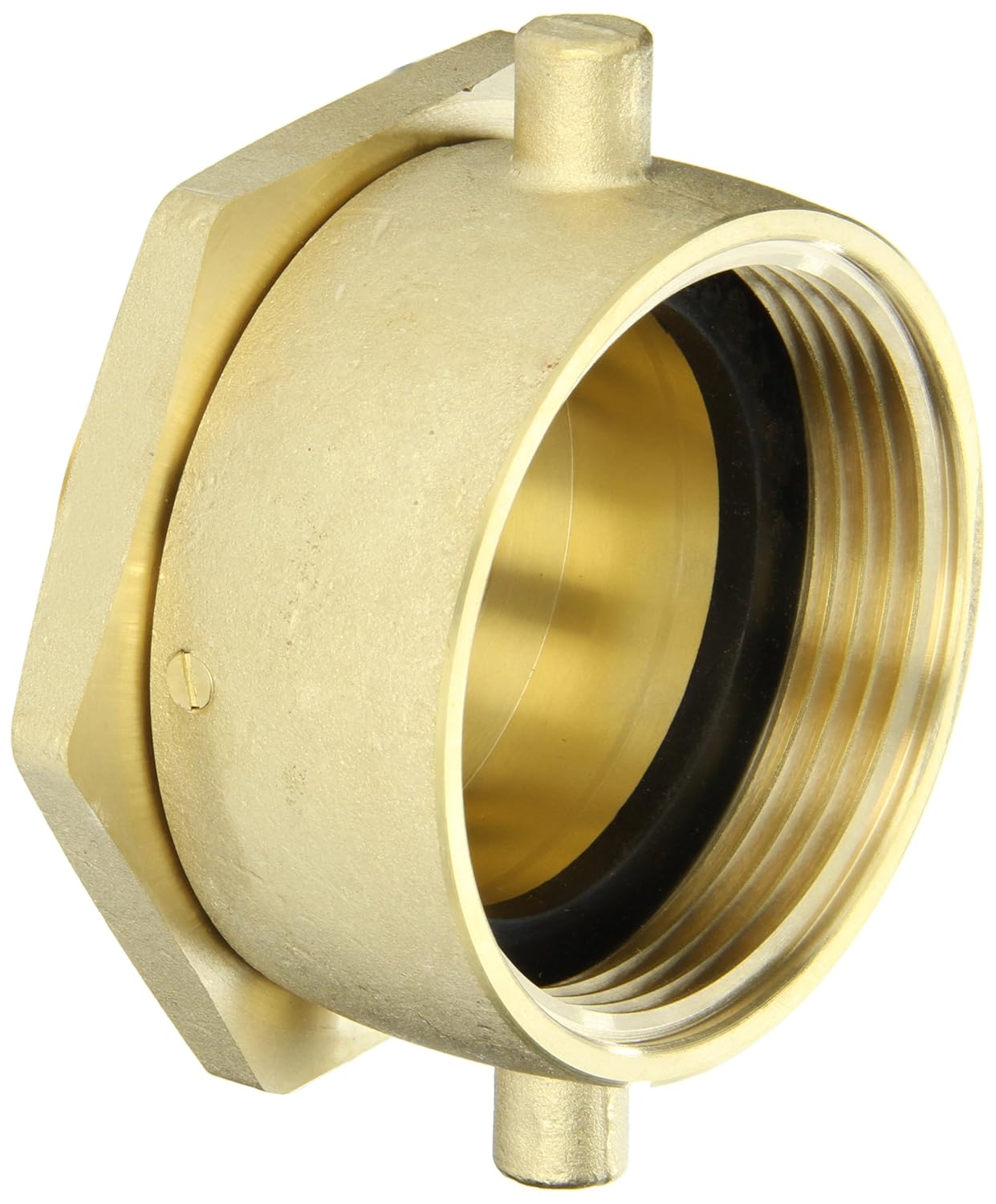 NH Male Swivel Adapter with Pin Lug 2-1/2 NST Dixon Valve SM25F30T Cast ...