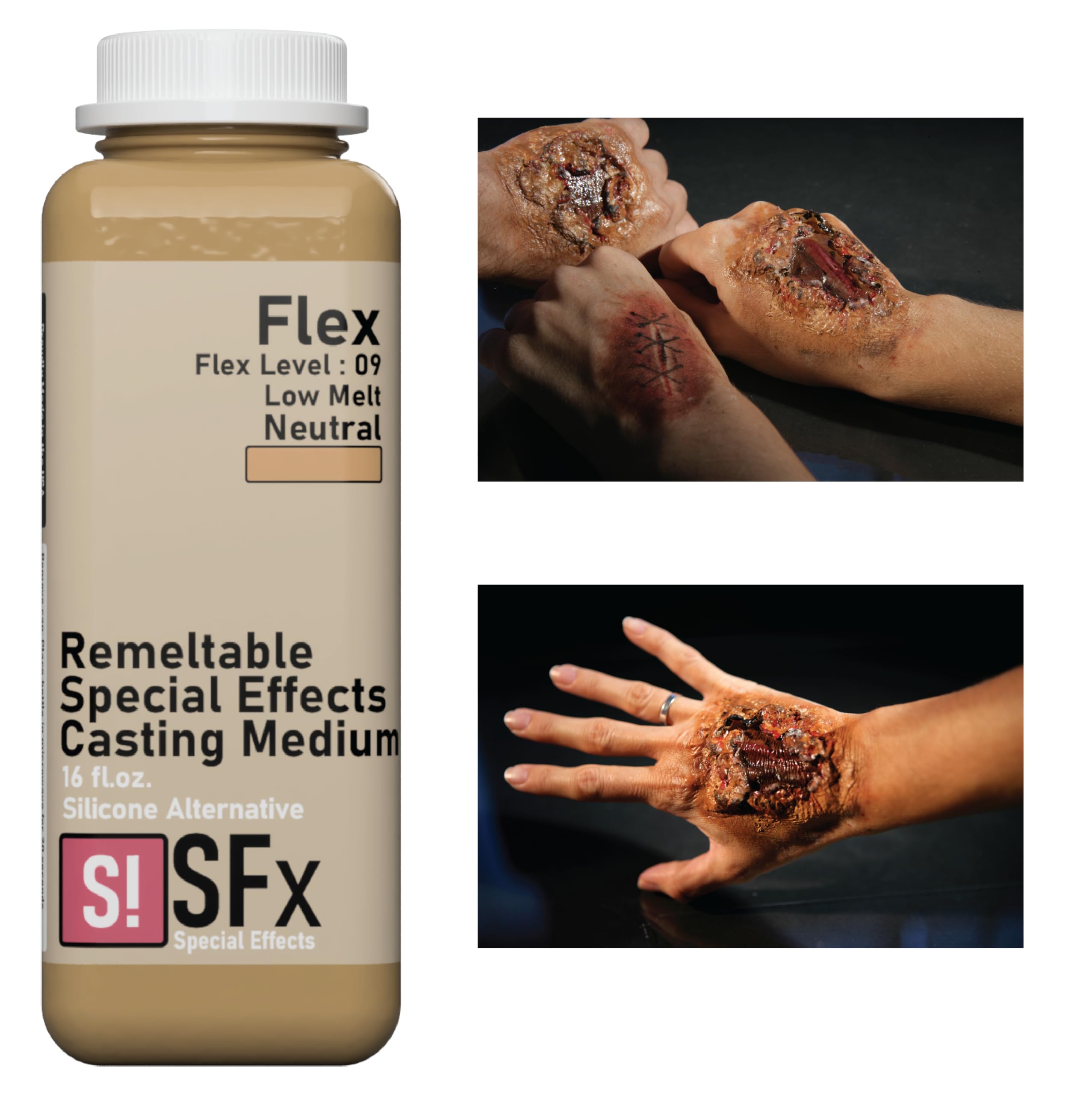 Special Effects Gelatin Silicone Alternative for Cosplay, Skin Art ...