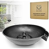 Amazon.com : 12" Spill Bowl Catch Basin for Rain Chain Anchoring ...
