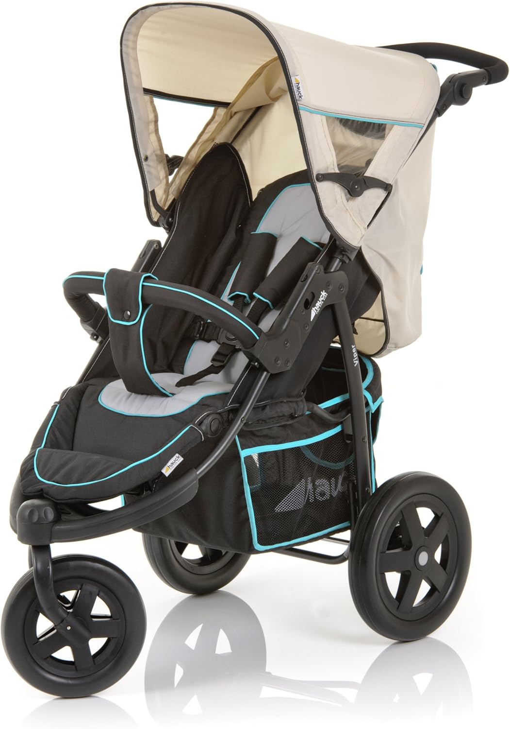 Hauck Viper Jogger - Black/Beige: Amazon.co.uk: Baby