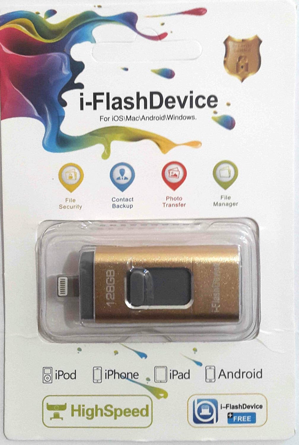 i-Flash Drive 128 GB USB Flash Drive - LXM 890: Buy Online at Best ...