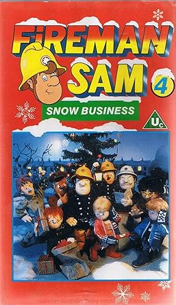 Fireman Sam: 4 - Snow Business [VHS]: John Alderton, John Walker, Ian ...
