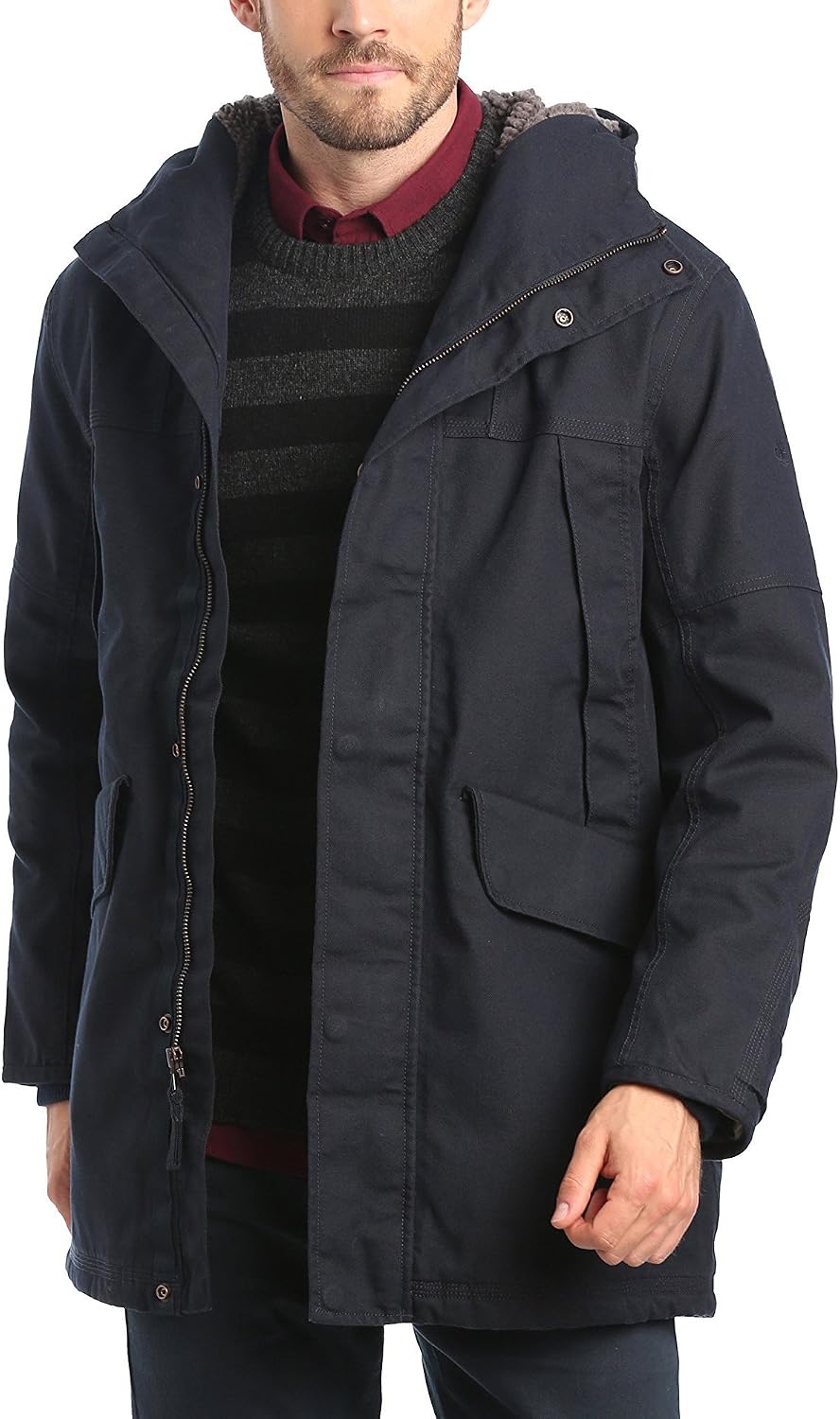 Timberland Earthkeepers Rollins Sherpa Lined Waterproof Parka Jacket ...