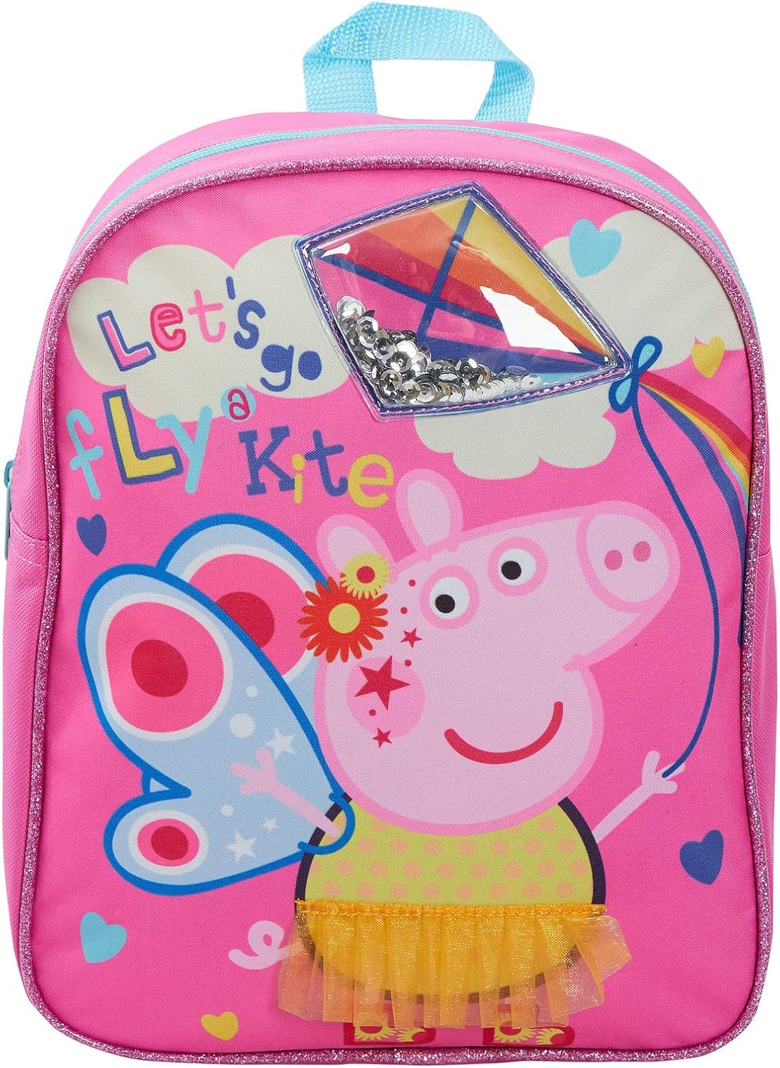 Peppa Pig Backpack Nursery School Rucksack Fly a Kite – BigaMart