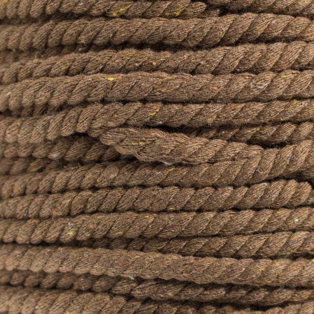 Twisted Natural Cotton Rope - 1/4 Inch - Brown - 50 Feet - - Amazon.com