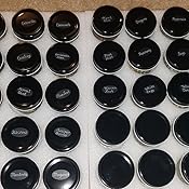 Amazon.com: 4 oz Glass Jars With Lids（Black）,Small Clear Canning Jars ...