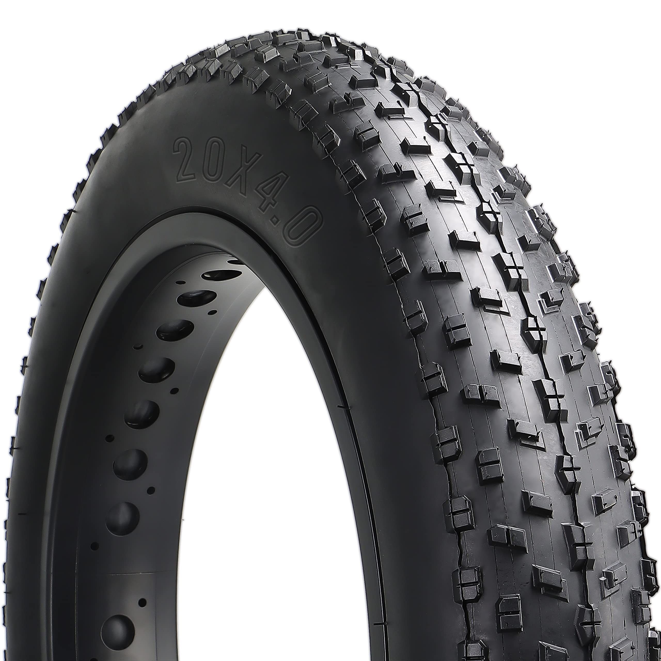 Hycline Fat Bike Replacement Tire: 20x4.0 Inch Puncture Resistant ...