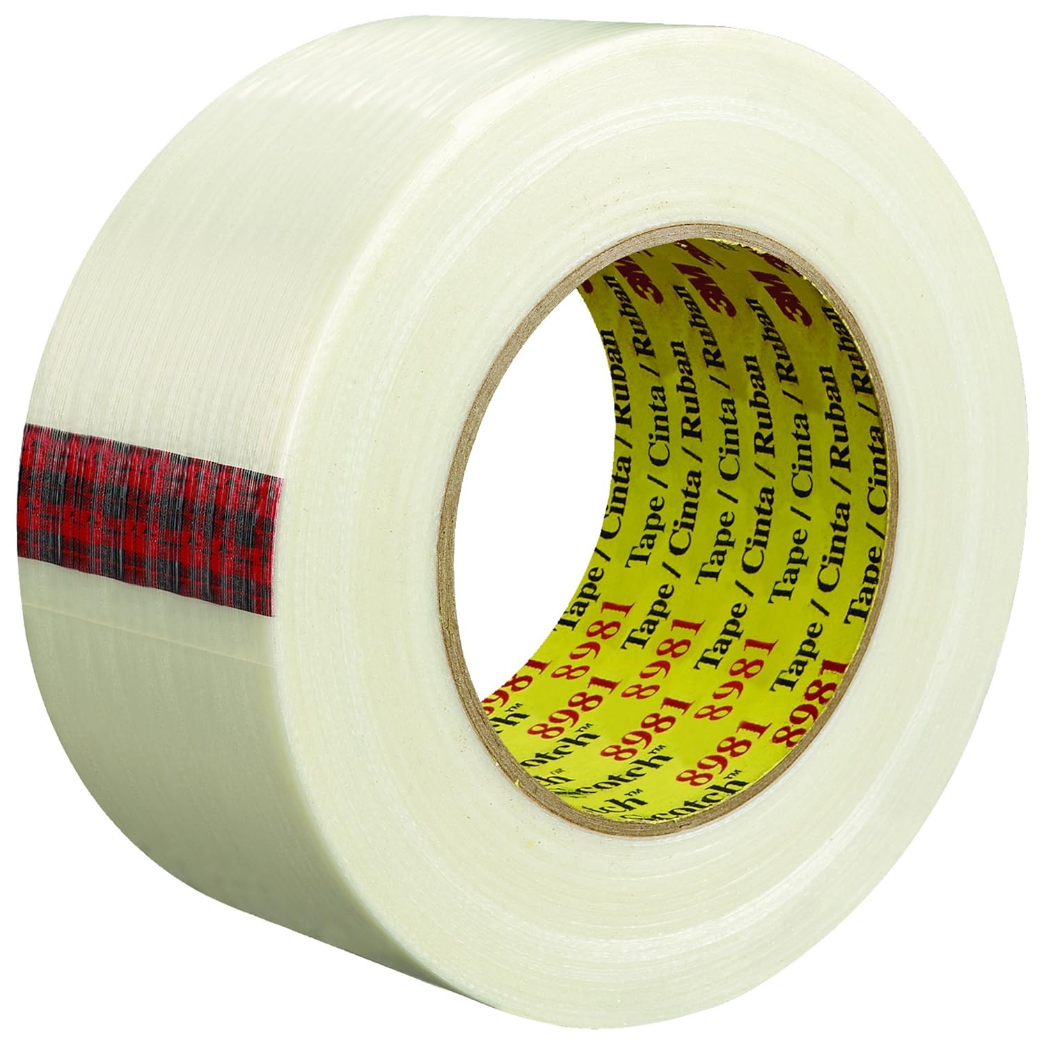 Amazon.com: 3M 8981 Strapping Tape, 6.6 Mil, 2" x 60 yds, Clear, 24 ...