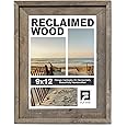 Amazon.com - Rustic 9x12 Picture Frame, Reclaimed Barnwood Frame with ...