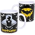 Amazon.com | Monogram DC Comics Batman Dripping Symbol 11oz Ceramic Mug ...