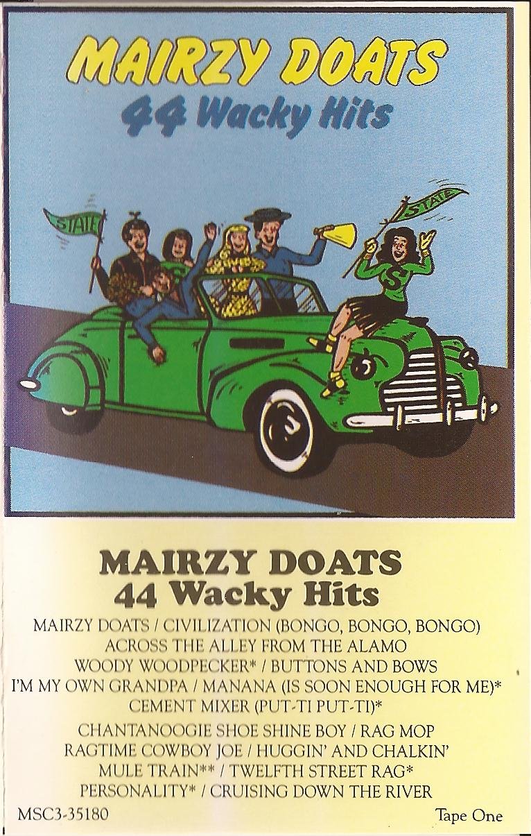 Various Artists - Mairzy Doats 44 Wacky Hits (Tape One) - Amazon.com Music