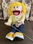 Katie, Peach Girl, Full Body, Ventriloquist Style Puppet, 65cm : Amazon ...