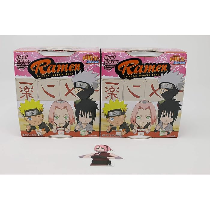 Buy Naruto Ramen Noodle Soup Team 7 Collectible Packs | Beef, Chicken ...