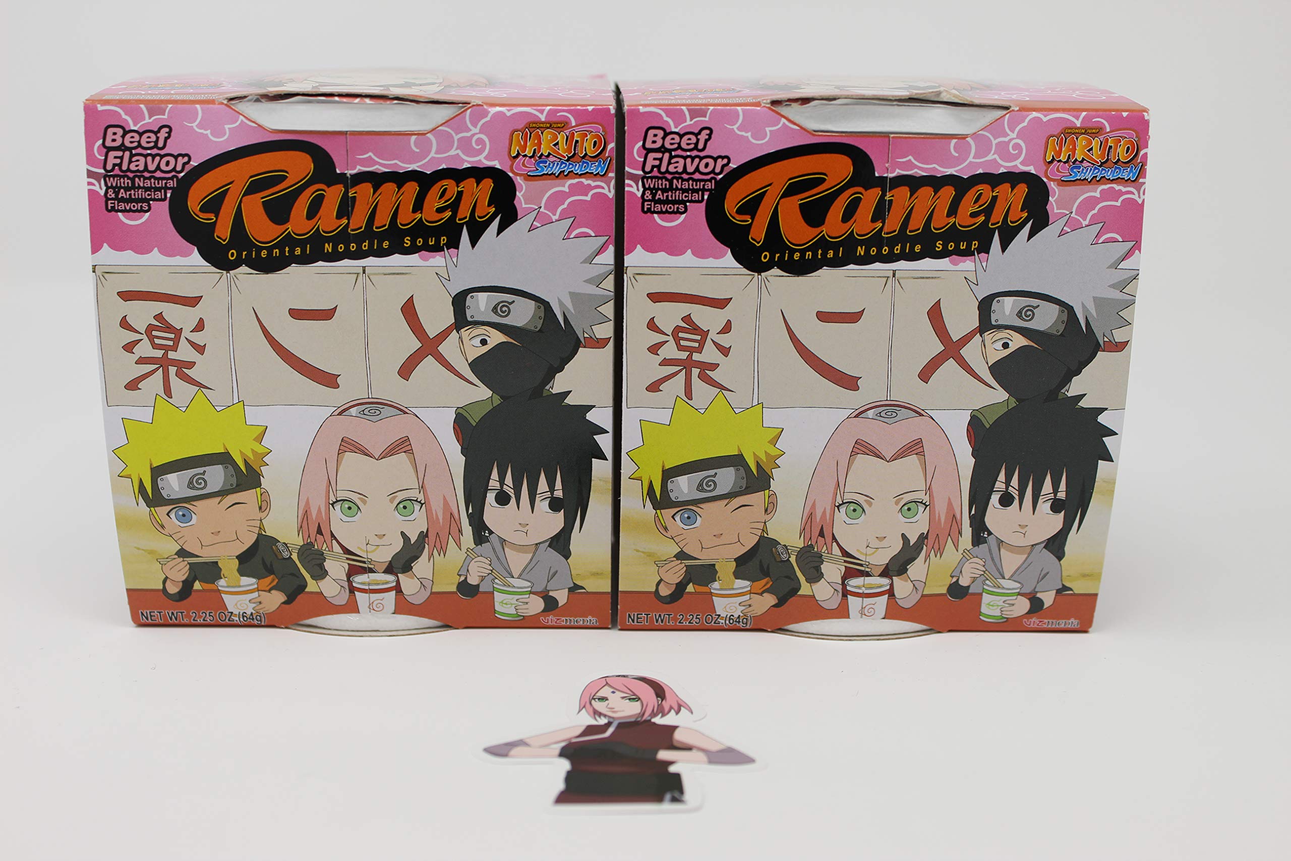 Buy Naruto Ramen Noodle Soup Team 7 Collectible Packs | Beef, Chicken ...