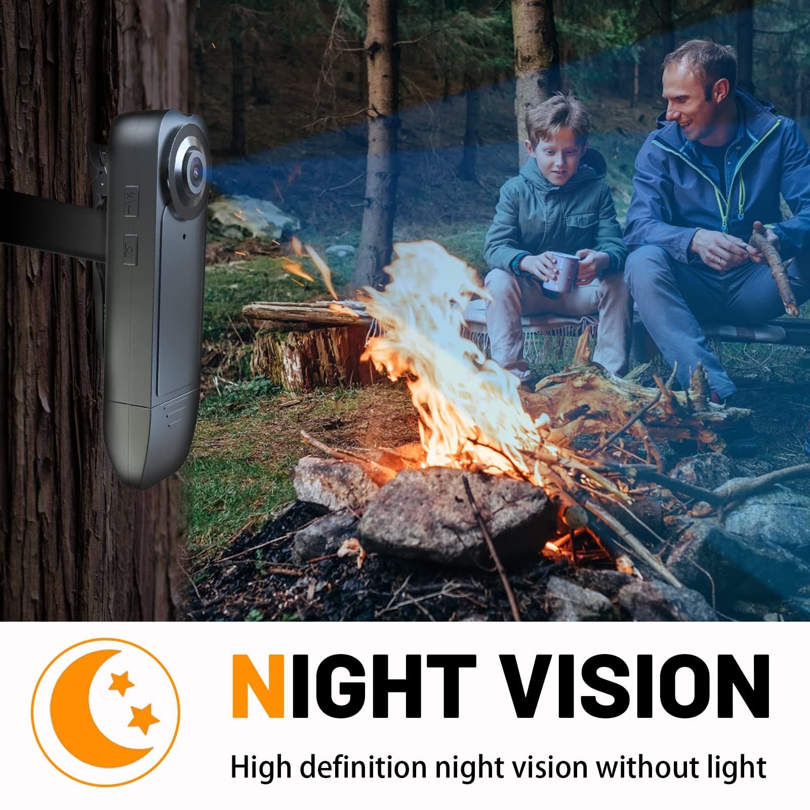 Mua 【Upgraded】 Mini Body Camera with 1080P HD Recording Night Vision ...