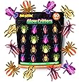 Amazon.com: Glow Critters Fake Bugs Glow in the Dark Party Favors (60 ...