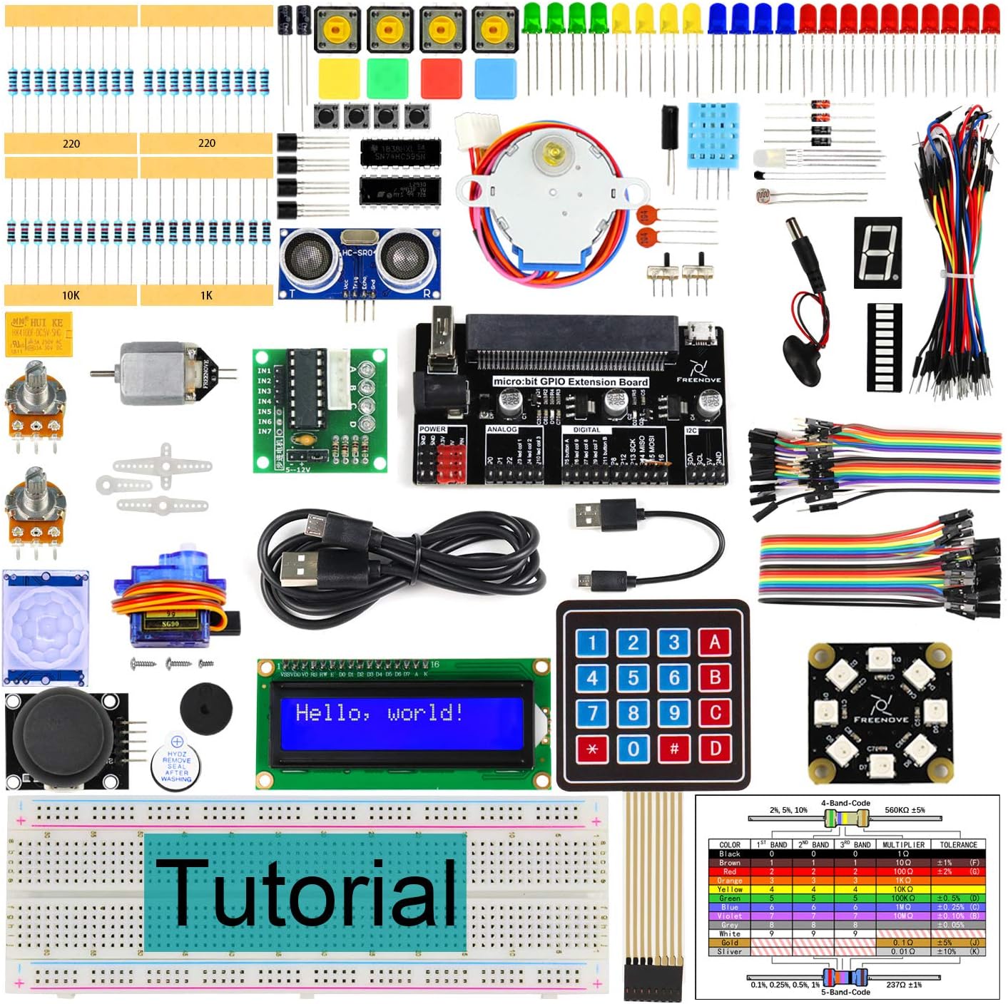 Freenove Ultimate Starter Kit For Bbc Microbit Not Contained 305 Pages Detailed