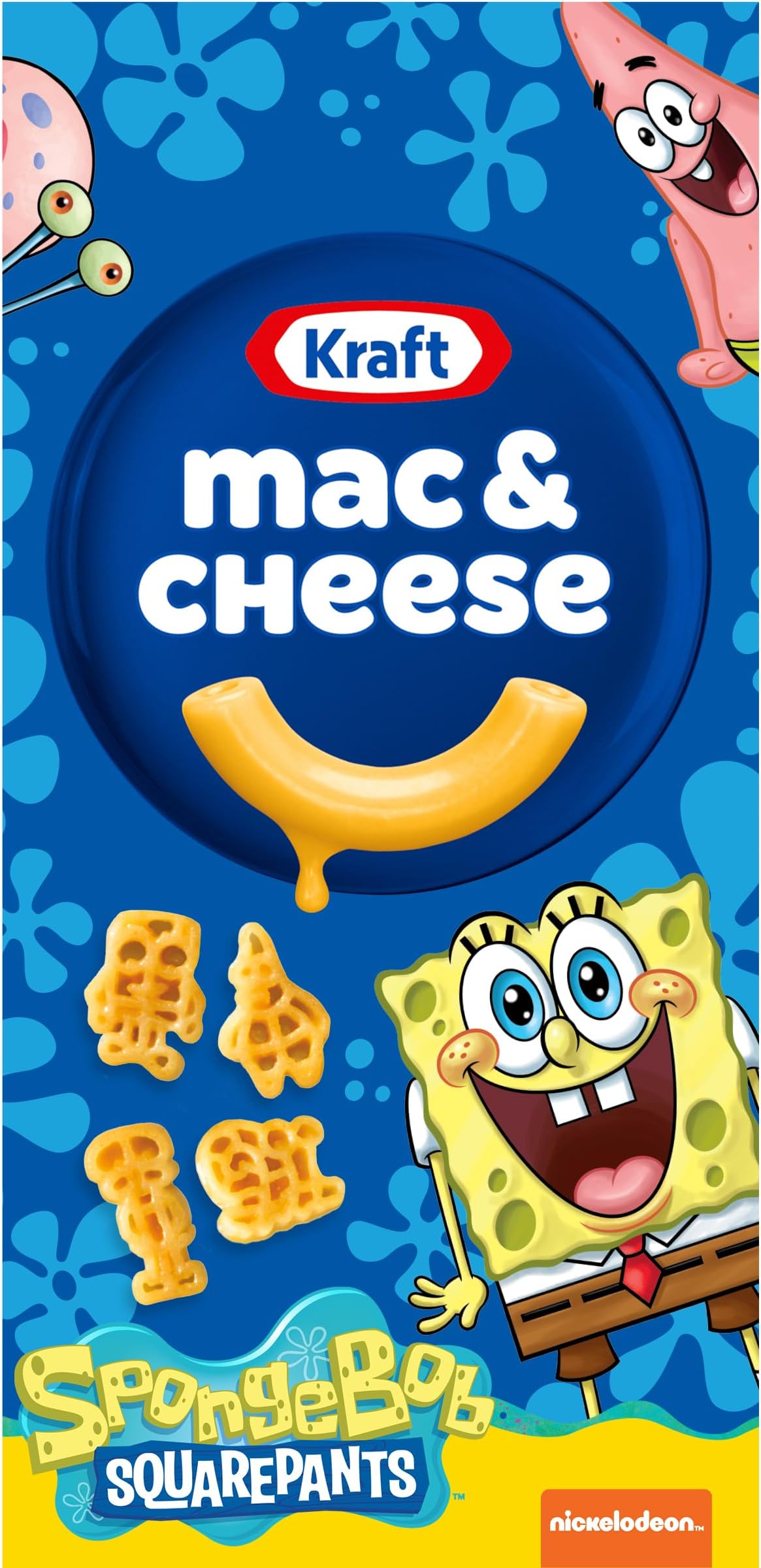 Kraft Mac & Cheese Macaroni and Cheese Dinner SpongeBob SquarePants, 5. ...